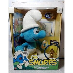Jakks Pacific | Toys | The Smurfs 5th Anniversary Special Edition Plush ...